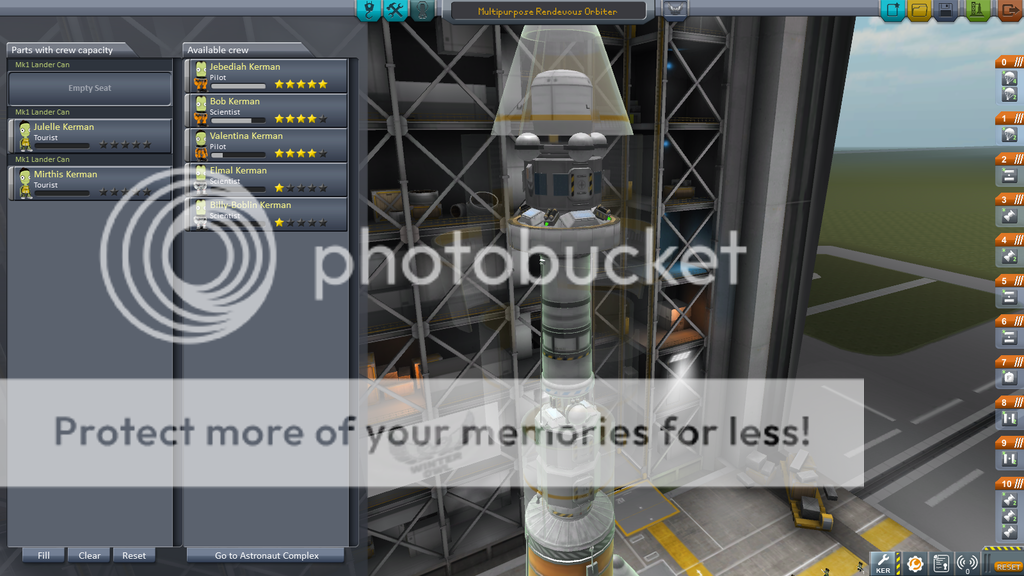 How to see what capsules astronauts/tourist are designated to? - KSP1 ...